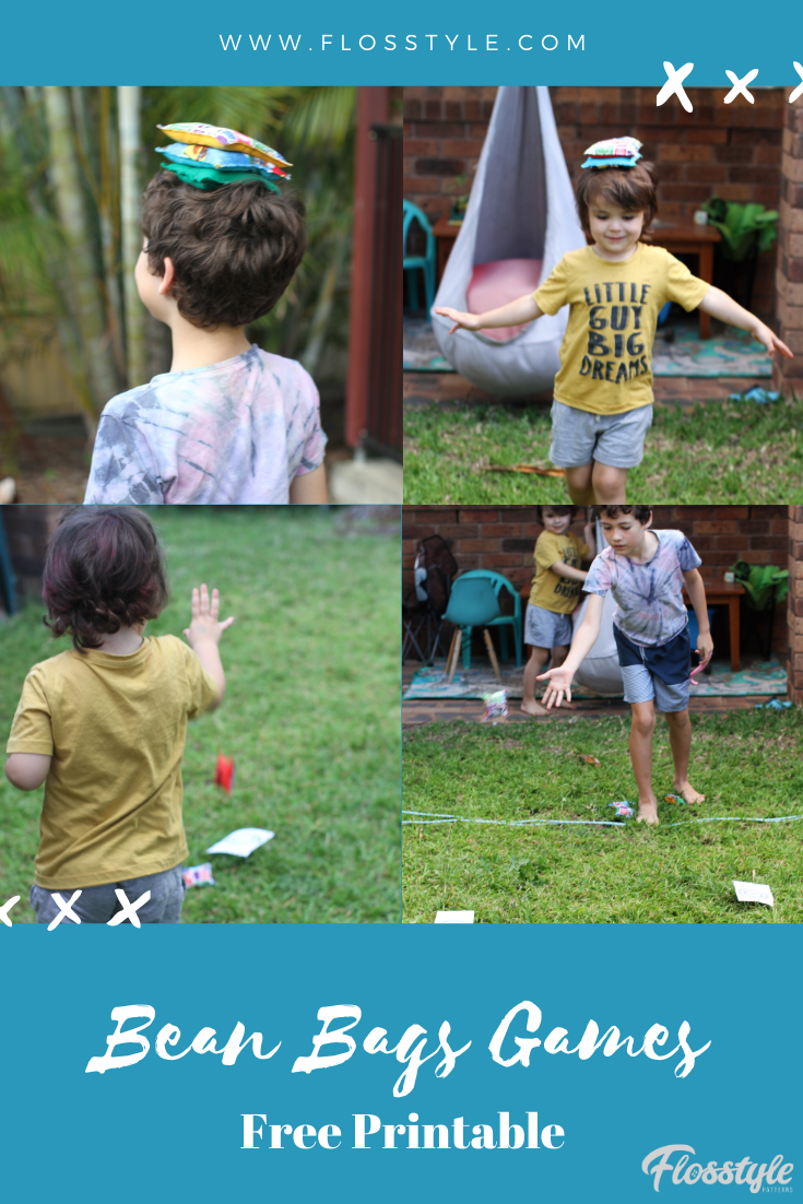 Super Fun Games to Play with Bean Bags with a Free Printable